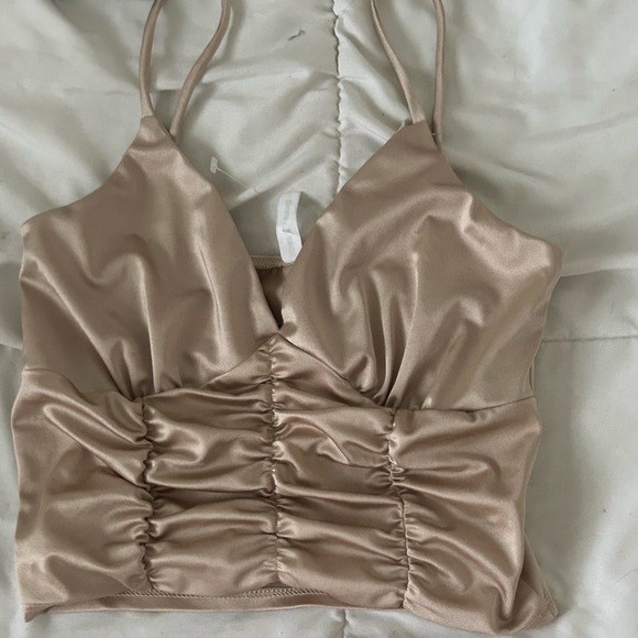 Tops | Tan Tank | Poshmark